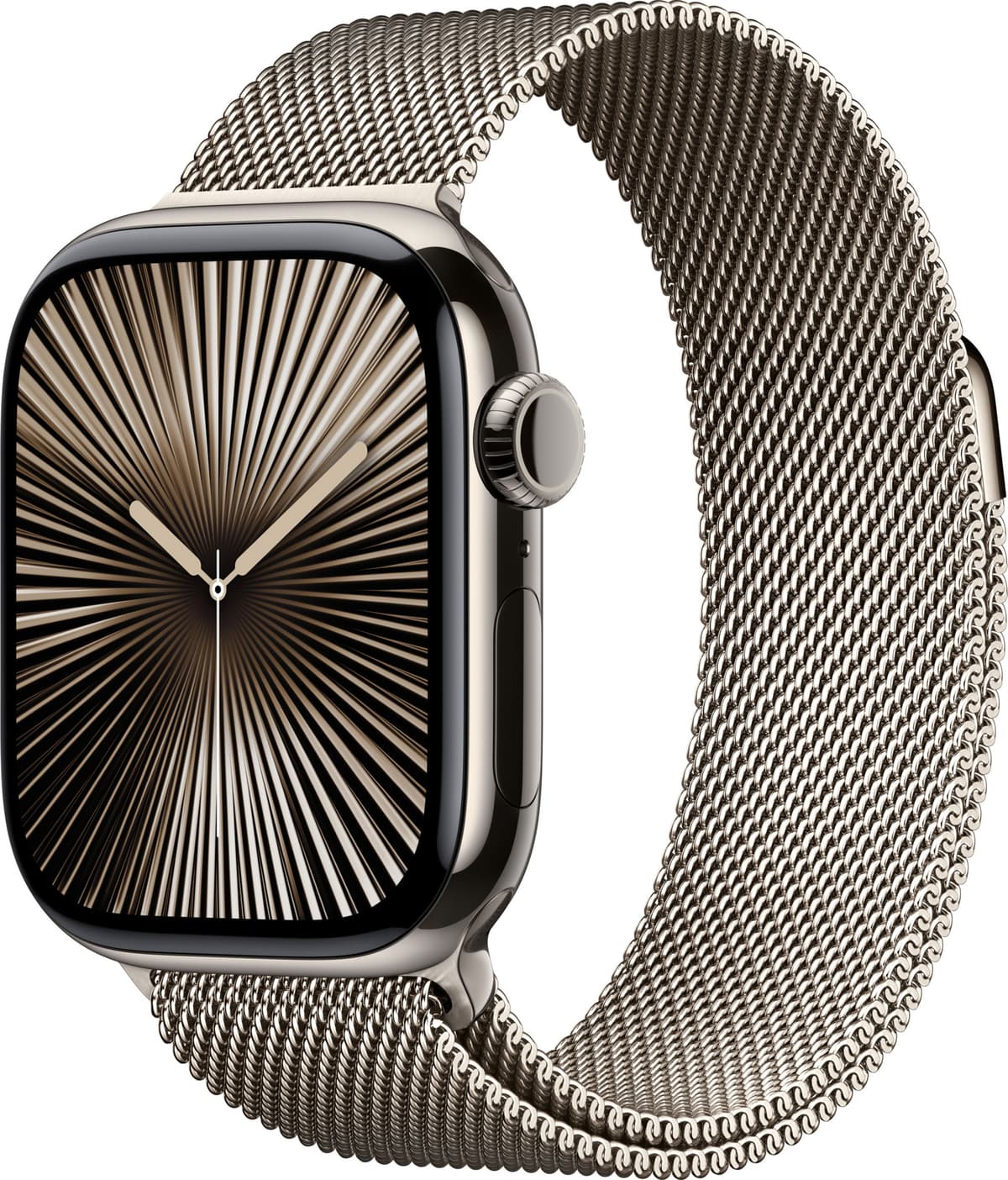 Apple Watch S10 46mm GPS+Cel (Natural Titanium/Natural milano loop) S/M ...
