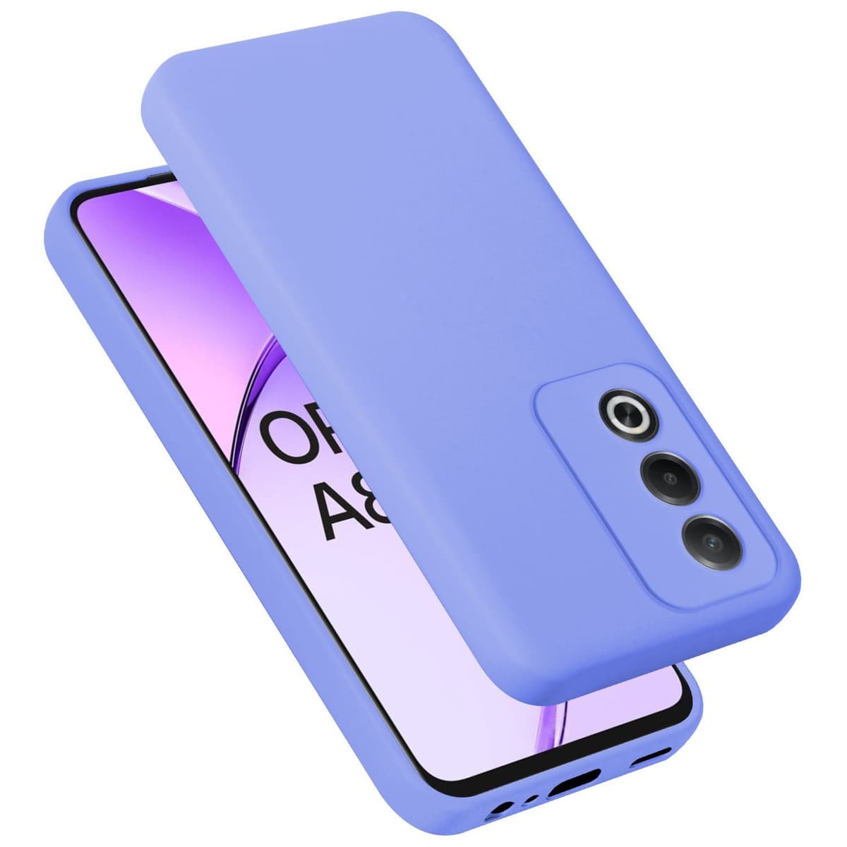 Oppo A80 Cover Etui Case (lilla) | Elgiganten | Elgiganten
