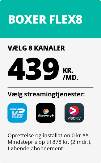 Boxer TV, bredbånd og streaming - Elgiganten