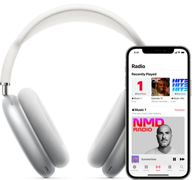 Apple AirPods Max trådløse around-ear høretelefoner (space grey ...