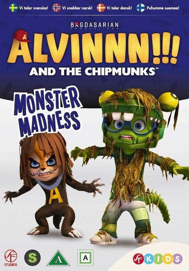 ALVIN & THE CHIPMUNKS: MONSTER MADNESS (DVD) | Elgiganten