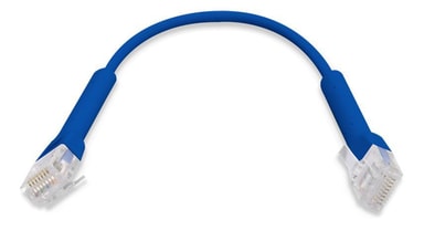 ubiquiti UniFi Ethernet Patch Cable Bendable booted RJ45 blue | Elgiganten