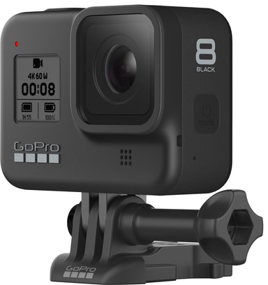 GoPro Hero 8 Black actionkamera med tilbehørspakke | Elgiganten ...