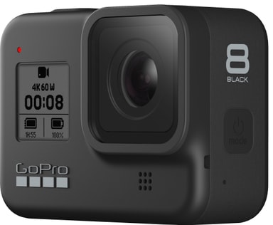 GoPro Hero 8 Black actionkamera med tilbehørspakke | Elgiganten