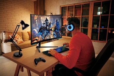 Samsung Odyssey NEO G8 32" Mini-LED gaming skærm | Elgiganten