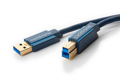 USB-A til USB-B 3.0 adapterkabel | Elgiganten