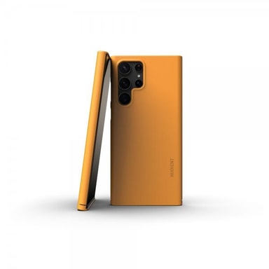 Nudient Samsung Galaxy S22 Ultra Cover Thin Case V3 Saffron Yellow ...