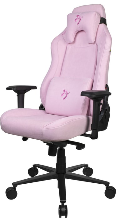 Arozzi Vernazza Supersoft gaming stol (pink) | Elgiganten