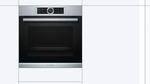 Bosch Series 8 indbygningsovn HBG672BS1 | Elgiganten
