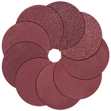 Sandpapir 320 Grits 100-Pak Rød 125 mm | Elgiganten | Elgiganten