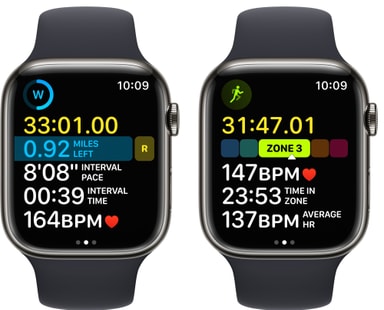 Apple Watch Series 8 45mm Cellular (graphite stainless steel/midnight ...