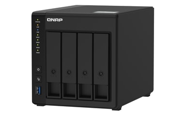 QNAP TS-451D2 NAS Tower Ethernet LAN Sort J4025 | Elgiganten