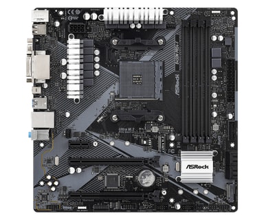 Asrock B450M Pro4-F R2.0 AMD B450 Stik AM4 micro ATX | Elgiganten