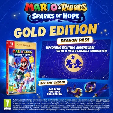 Mario + Rabbids Spark of Hope - Gold Edition (Switch) | Elgiganten