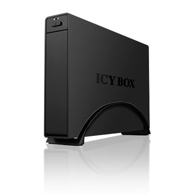 ICY BOX IB-366StU3+B HDD kabinet Sort 3.5" | Elgiganten