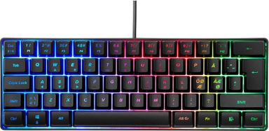 Next SR7 gaming mus (sort) | Elgiganten