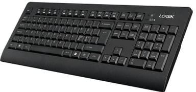 Logik sæt med trådløst tastatur og mus | Elgiganten | Elgiganten