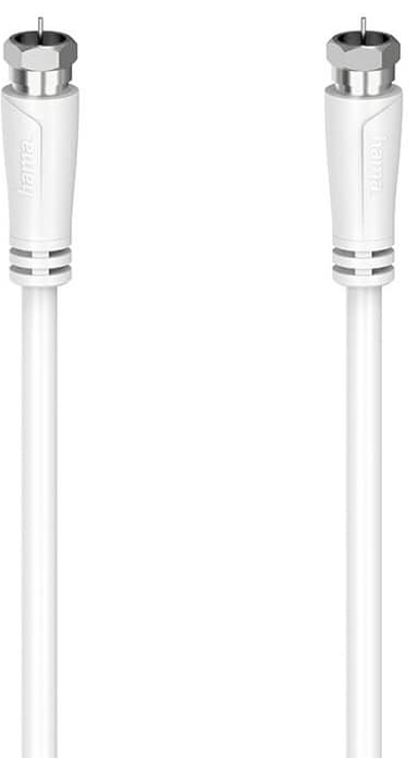Hama SAT F-F 90 dB antennekabel (hvidt, 1,5 m) | Elgiganten | Elgiganten Hama SAT F-F 90 dB antennekabel (hvidt, 1,5 m) | Elgiganten | Elgiganten