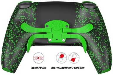 King PS5 Prime Pro trådløs controller (grøn) | Elgiganten