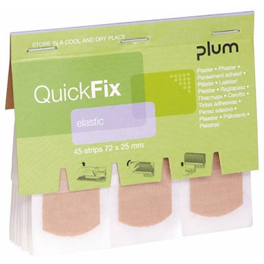 PLUM BR352045 QuickFix refill pack fabric plaster | Elgiganten