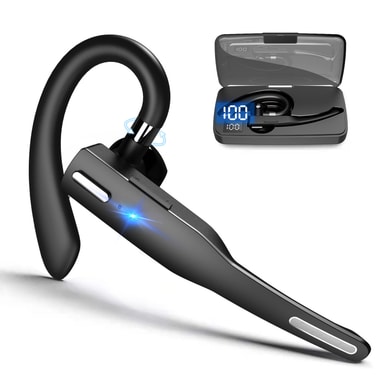 Håndfri headset med bluetooth & mikrofon til bil og træning | Elgiganten