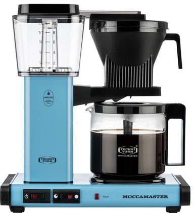 Moccamaster Automatic S Pastel Blue kaffemaskine | Elgiganten