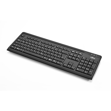 Fujitsu KB410, Full-size (100%), Ledningsført, USB, Mekanisk, QWERTY ...