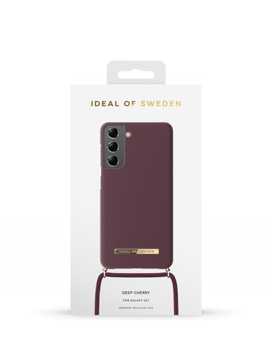 Ordinary Necklace Galaxy S21 Deep Cherry | Elgiganten