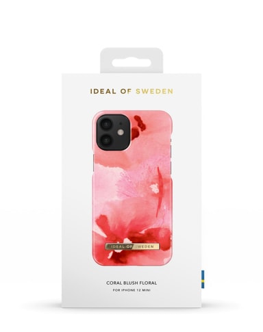 Fashion Case iPhone 12 MINI Coral Blush Flrl | Elgiganten