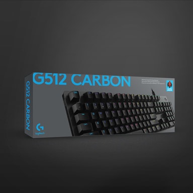 Logitech G512 gaming keyboard (GX Red switches) | Elgiganten | Elgiganten