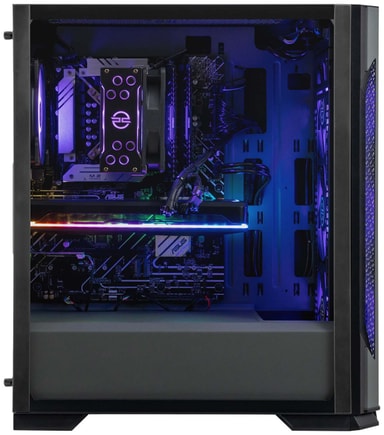 PCSpecialist Vortex Arc i50X i5K-13/16/1024/A770-16 stationær gaming ...