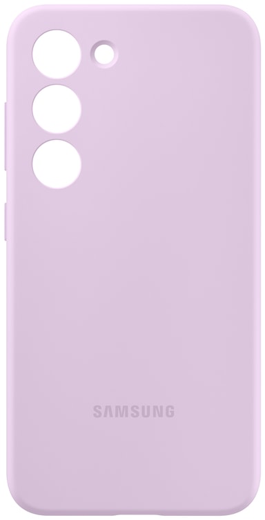 Samsung Galaxy S23 Silicone cover (lilla) | Elgiganten | Elgiganten
