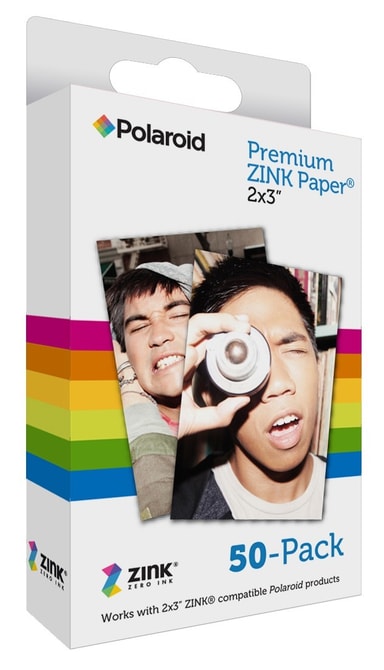 Polaroid ZINK Zero-Ink papir 2" x 3" (50 stk) | Elgiganten