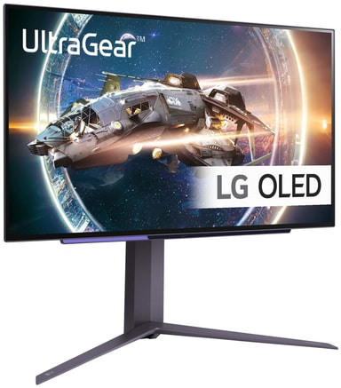 LG UltraGear 27GR95 27" OLED gaming-skærm | Elgiganten | Elgiganten