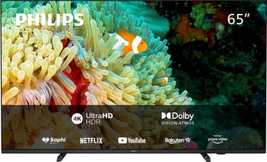 Philips 65” PUS7607 4K LED TV (2022) | Elgiganten