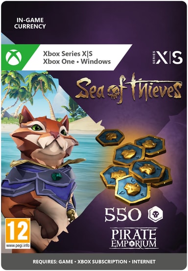 Sea of Thieves Castaway’s Ancient Coin Pack – 550 Coins - PC Windows,X ...