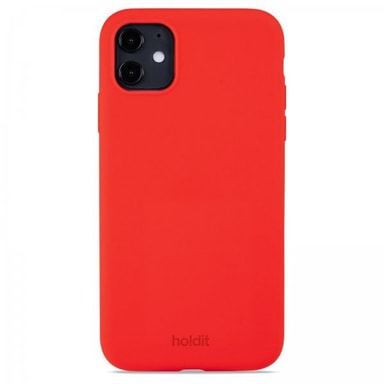 holdit iPhone 11 Cover Silikone Chili Red | Elgiganten | Elgiganten