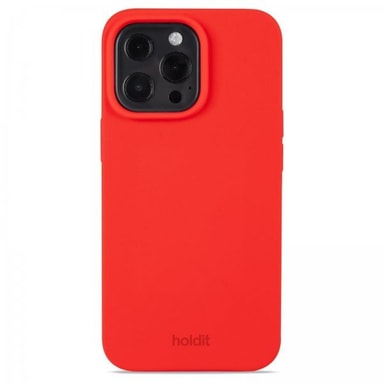 holdit iPhone 13 Pro Cover Silikone Chili Red | Elgiganten