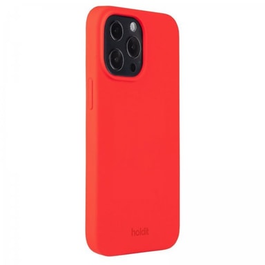 holdit iPhone 13 Pro Cover Silikone Chili Red | Elgiganten