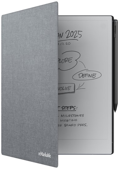 reMarkable 2 - the paper tablet 10,3" - Marker Plus - cover (grå) | Elgiganten