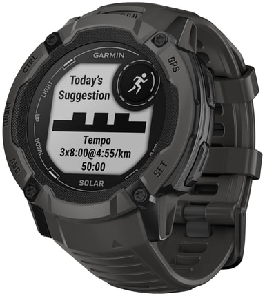 Garmin Instinct 2X Solar udendørsur (grafit) | Elgiganten | Elgiganten