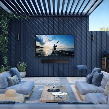 Samsung 55" LST7T The Terrace 4K QLED Smart TV (2023) | Elgiganten