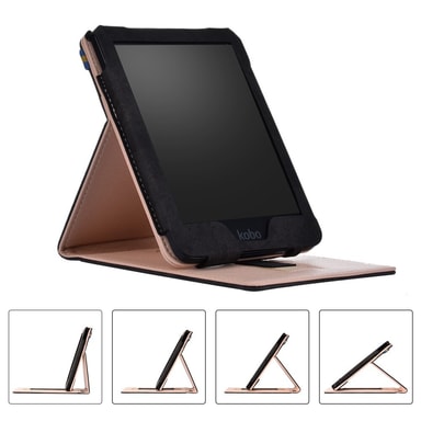 Lodret Stativ Taske til Kobo Clara HD - Sort | Elgiganten | Elgiganten