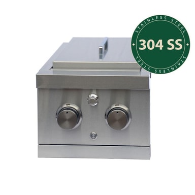 Myoutdoorkitchen - Built-in - Sidebrænder til indbygning, med dobbelte ...