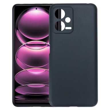 Silikone PCH cover Xiaomi Redmi Note 12 Pro 5G - Sort | Elgiganten