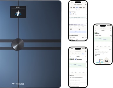Withings Body Comp badevægt WBS12-Black-All-Inter | Elgiganten | Elgiganten