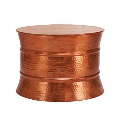 WOMO-DESIGN sofabord stuebord sofabord aluminium Ø 62x33 cm kobber ...