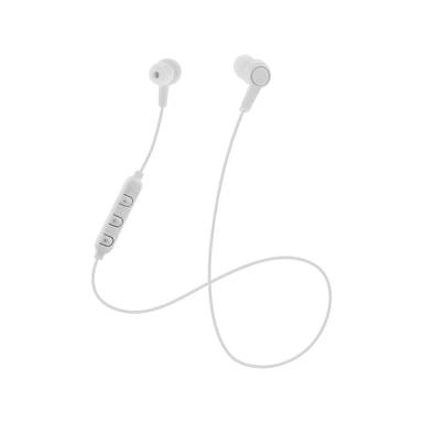 BT110 In-ear BT headphones, mic and control buttons, white | Elgiganten