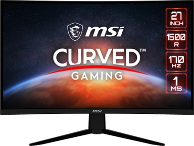 MSI G273CQ 27" buet gamingskærm | Elgiganten | Elgiganten