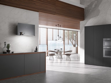 Miele Emhætte DA 9091 W Screen (Obsidiansort) | Elgiganten | Elgiganten